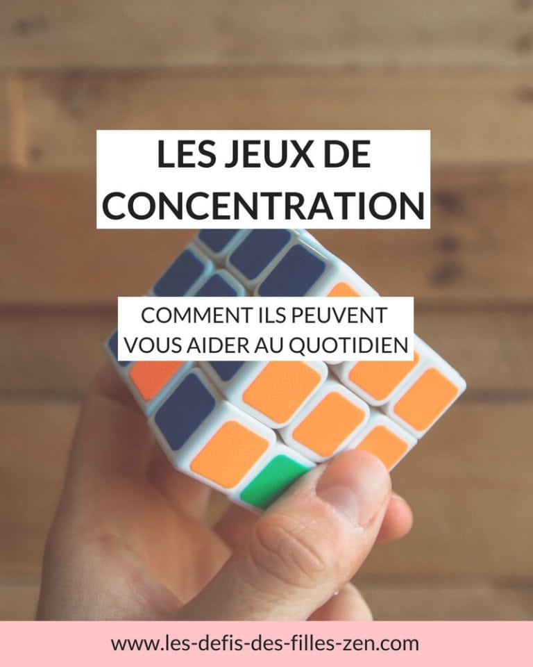 Vous Manquez de Concentration ? Restez Focus Grâce aux Jeux