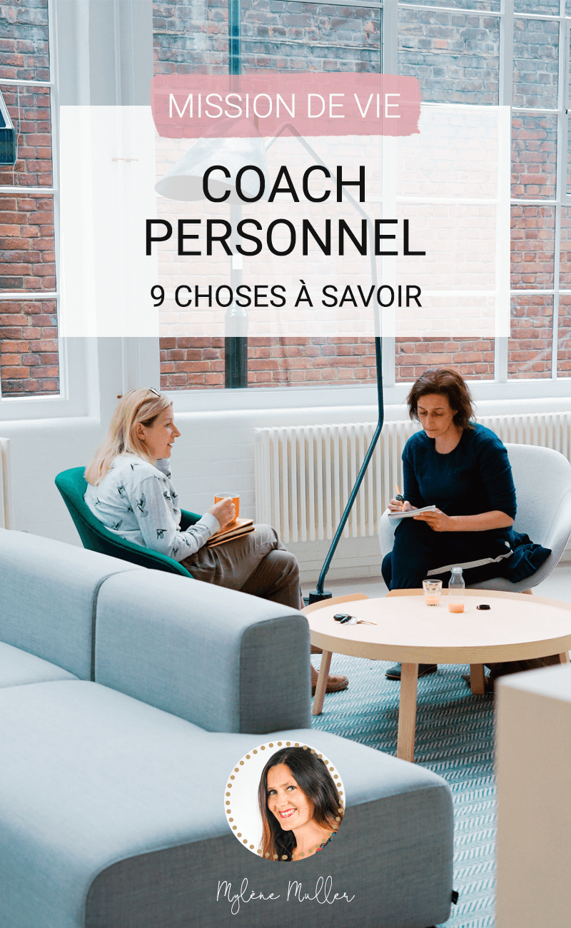 Coach personnel : 9 choses à savoir - Les defis des filles zen